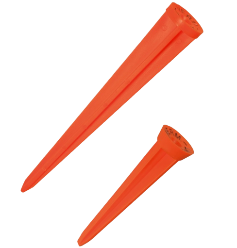 Geostick Orange Plastic — Geofix AB