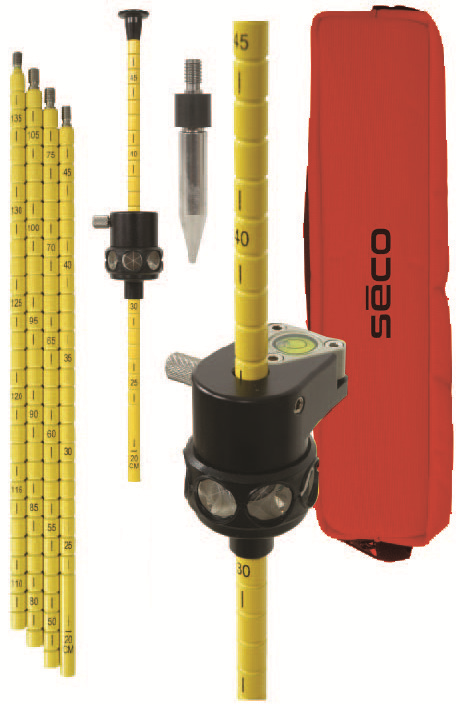 Seco 360° Glid-Prism on plumb bobs — Geofix AB