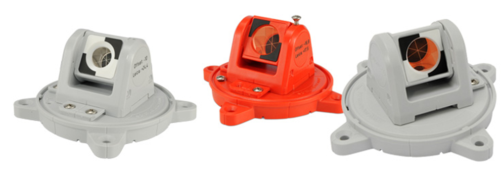 Mini prism can be rotated and tilted — Geofix AB