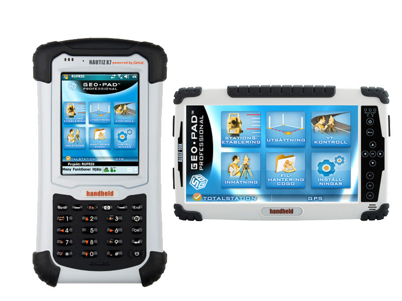 Rent a field computer with geo software — Geofix AB